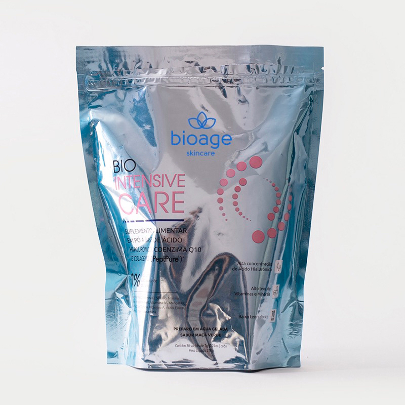 Suplemento Alimentar com Colágeno, Vitaminas e Minerais Bioage | Shopee ...