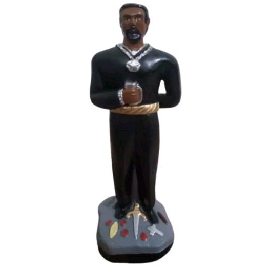 Imagem/ Estatua/ Escultura Umbanda e Candomblé Exú Tiriri da Calunga ...