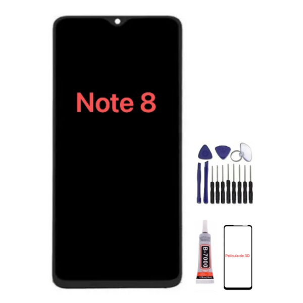 Tela Display Touch Frontal Lcd Xiaomi Redmi Note 8 M1908c3jg Com Aro E Sem Aro Pronta Entrega ...