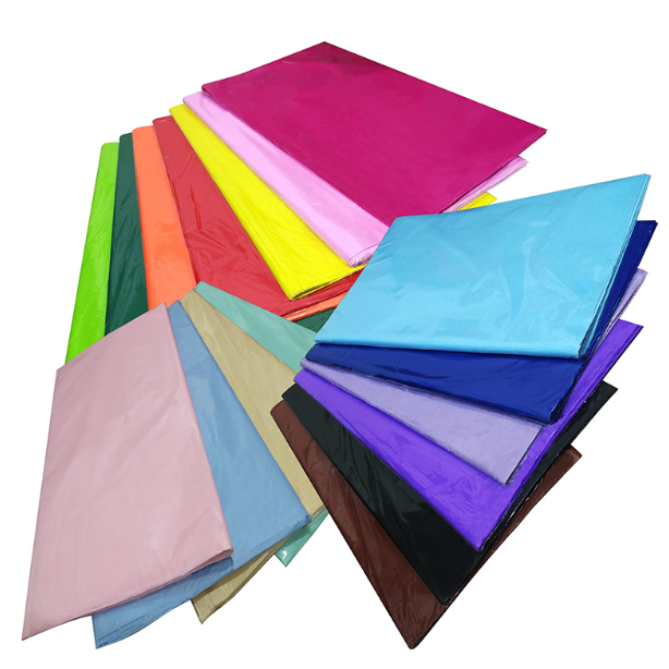 Papel Seda Colorido 50x35/50x70 Com 10 Unidades | Shopee Brasil