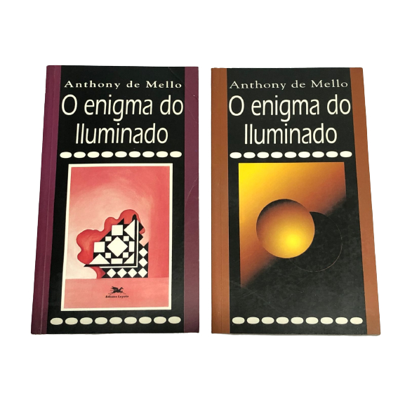 02 Livros O Enigma Do Iluminado Anthony De Mello | Shopee Brasil