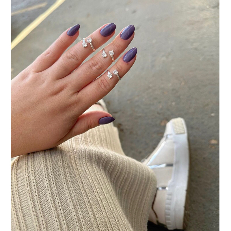 Anel falange 2 pedras | Shopee Brasil