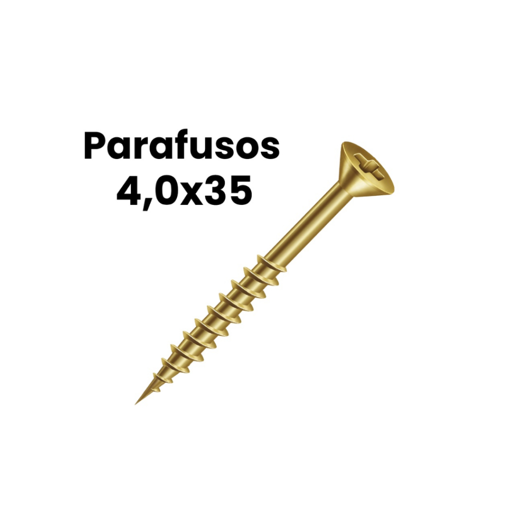 PARAFUSO 4,0X35 (100 PEÇAS) | Shopee Brasil