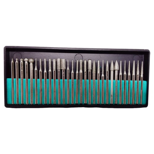 Lima Rotativa - Ponta Montada Retífica - Kit Com 30 Peças | Shopee Brasil