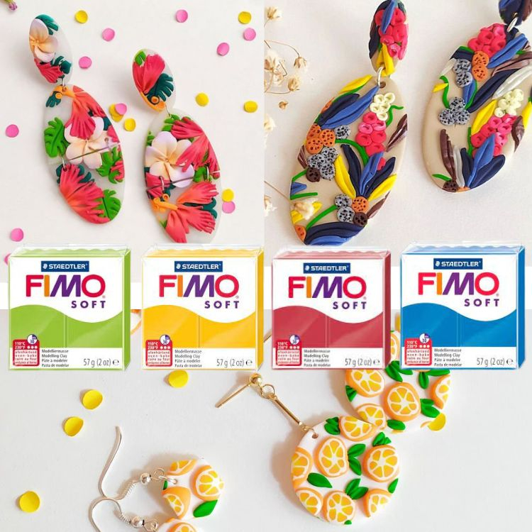 Massa De Modelar Soft Fimo 57g 8020 STAEDTLER | Shopee Brasil