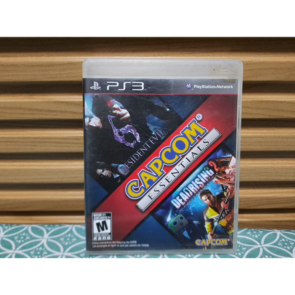 Jogo Capcom Essentials Resident Evil 6 E Dead Rising 2 Ps3 midia fisica usado | Shopee Brasil
