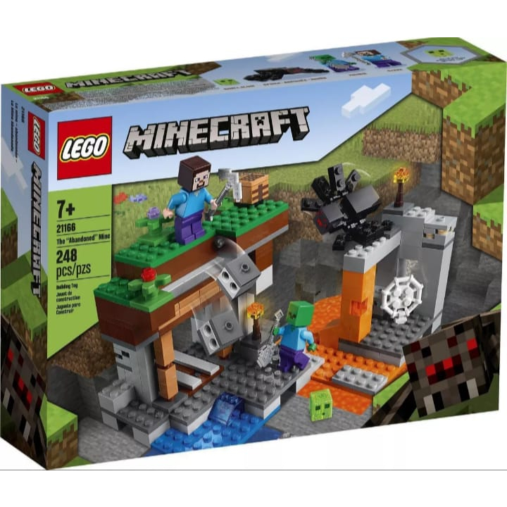 Lego Minecraft A Mina Abandonada Original | Shopee Brasil