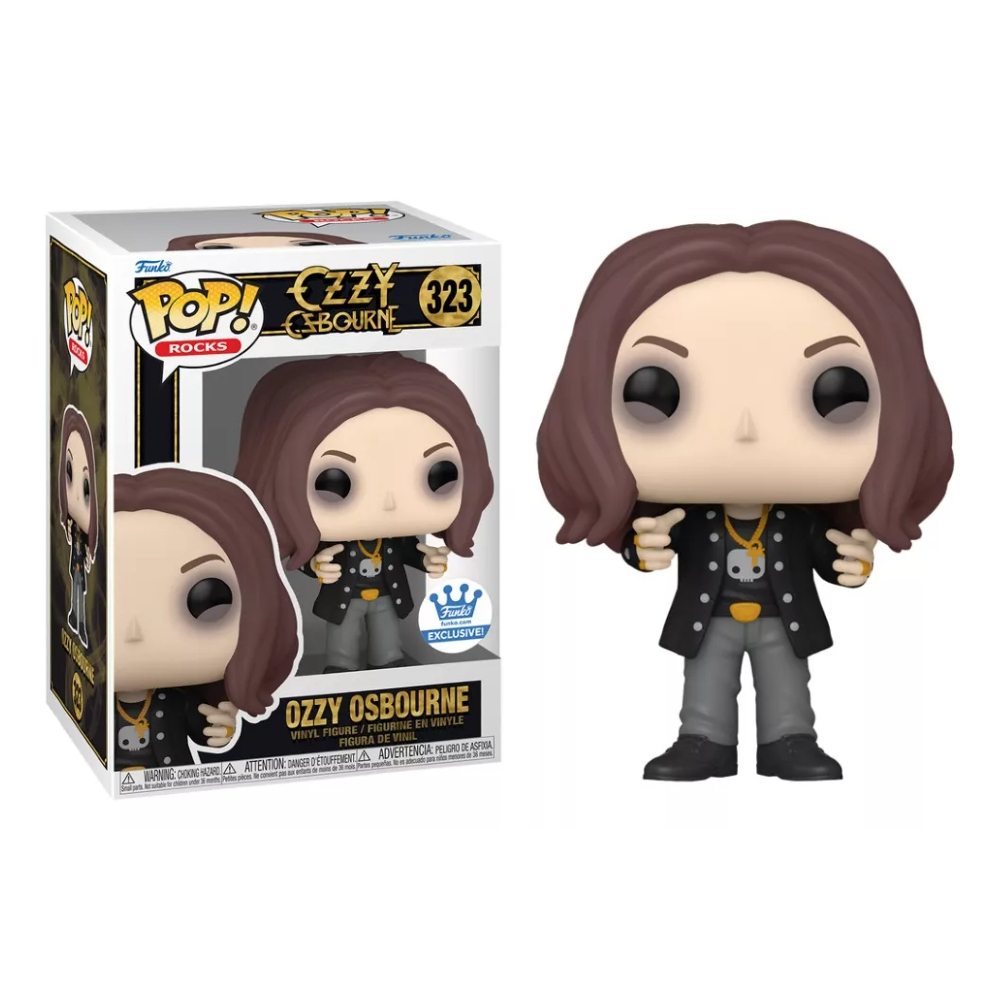 Funko Pop! Rocks Ozzy Osbourne 323 Exclusivo | Shopee Brasil