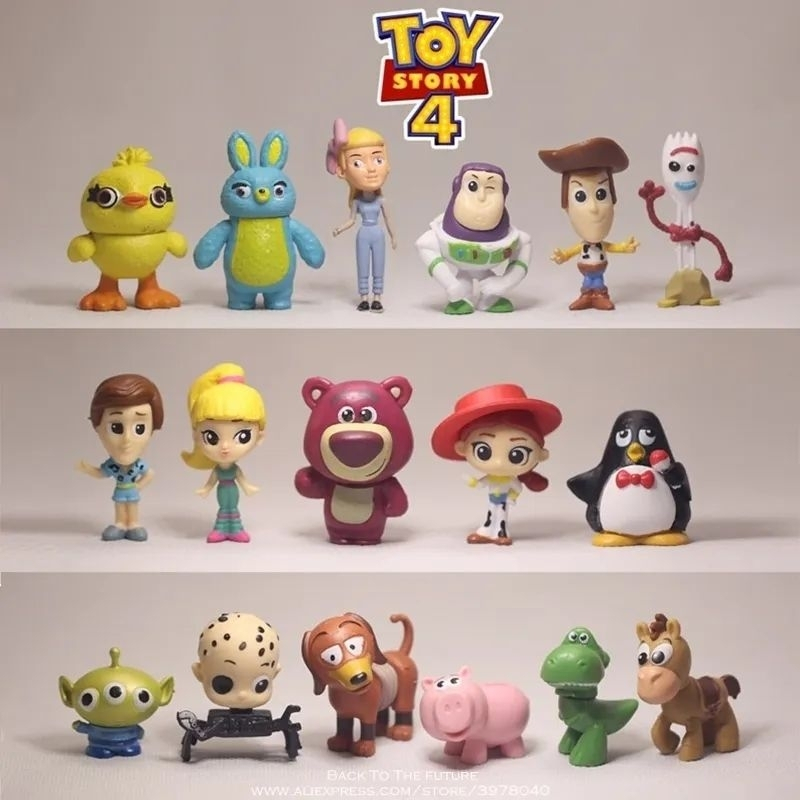 bonecos miniatura Toy Story colecionaveis Action Figure Diversos ...