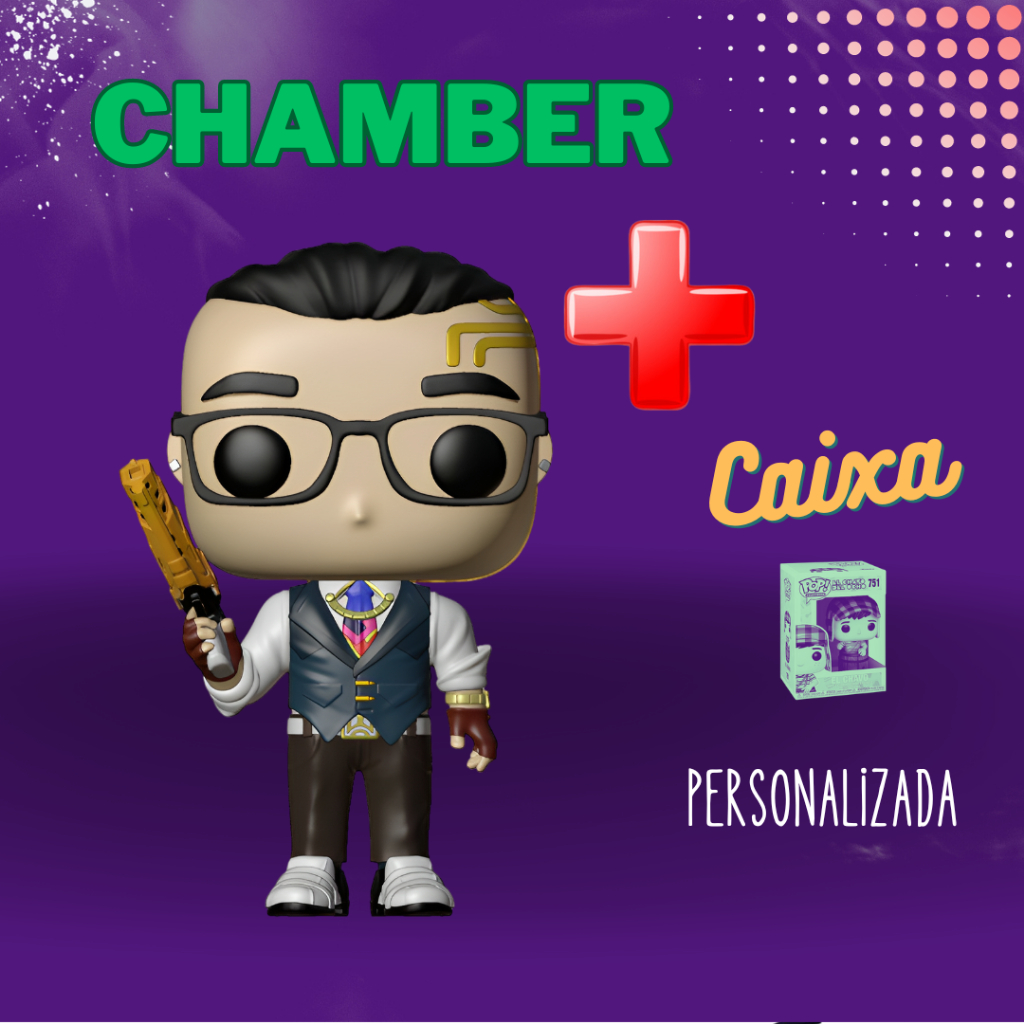 Pop Artesanal Chamber Valorant Com 𝘼𝙧𝙢𝙞𝙣𝙝𝙖 𝙚 𝘽𝙖𝙨𝙚 ! (Valorant,cosplay ...