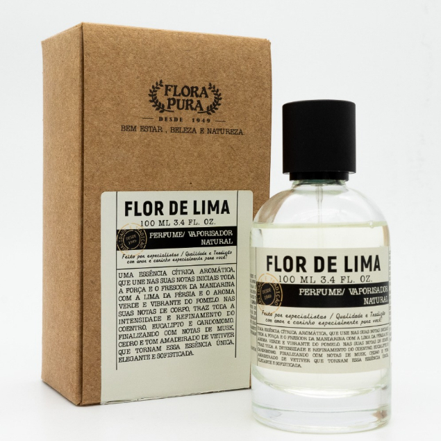 Perfume Flor de Lima 100ml Flora Pura | Shopee Brasil