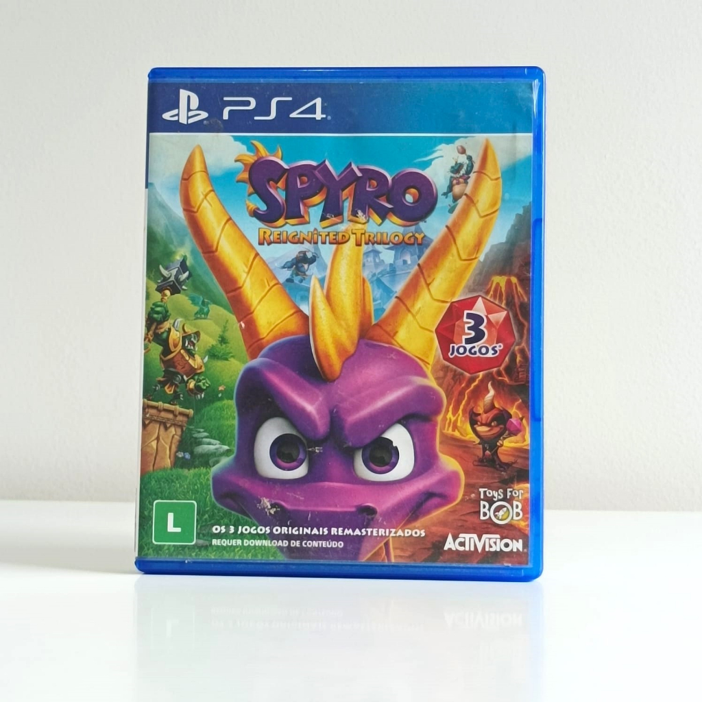Spyro Reignited Trilogy - Jogo original para PlayStation 4 | Shopee Brasil