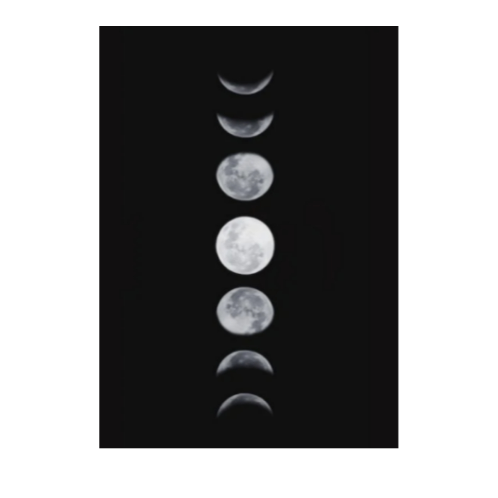 Poster para Parede Fases da Lua - Diversos Tamanhos | Shopee Brasil
