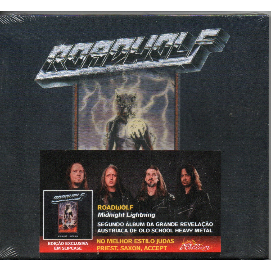 Cd Roadwolf - Midnight Lightning (Slipcase) Nacional (2023) | Shopee Brasil