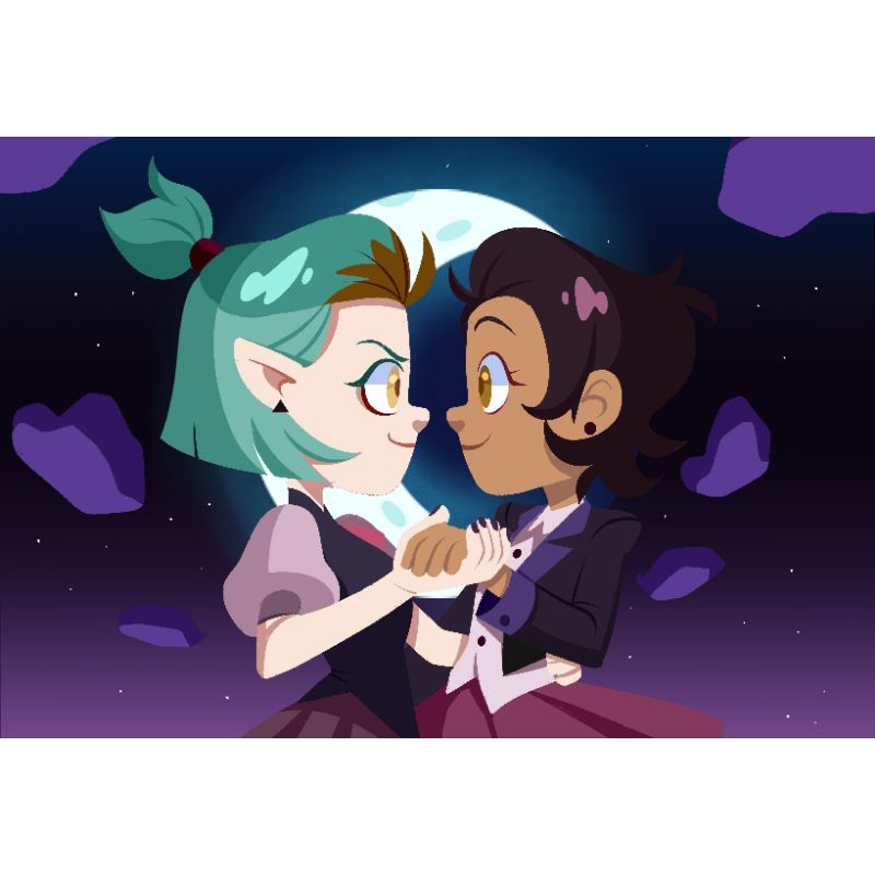 PRINT - The Owl House Lumity | Shopee Brasil