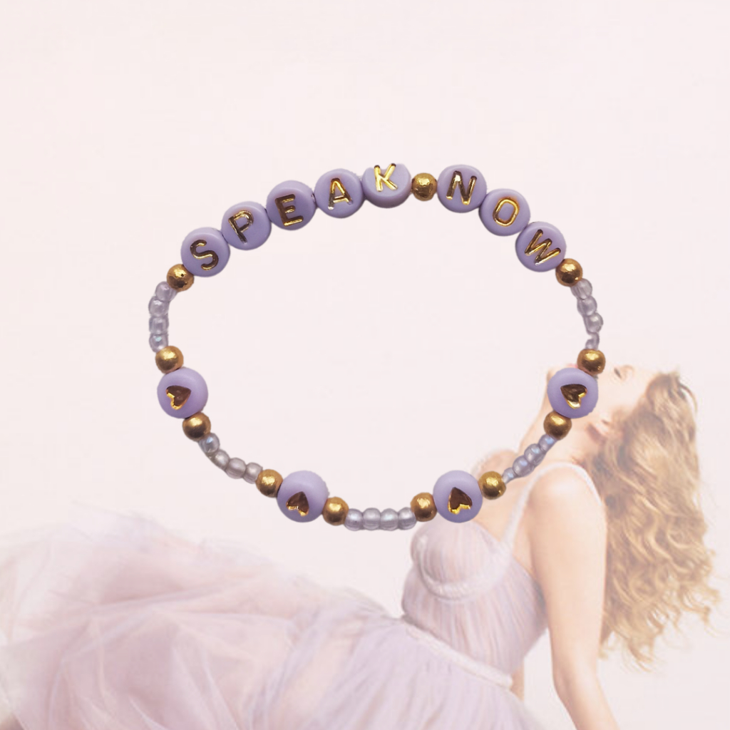 Pulseira de miçanga Speak Now (Taylor Swift) | Shopee Brasil
