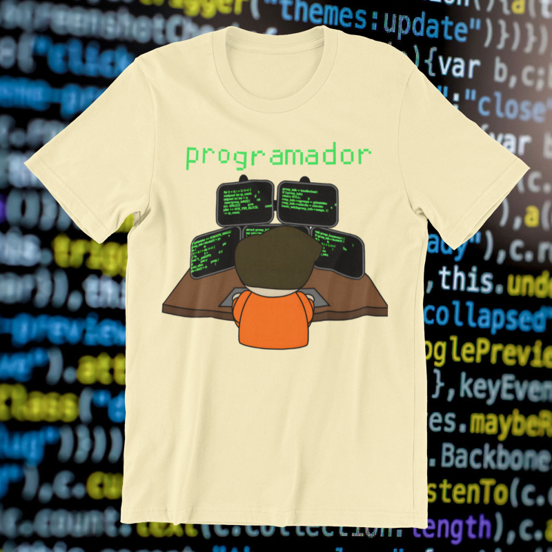 Camiseta Programador Programação Garoto de programa | Shopee Brasil