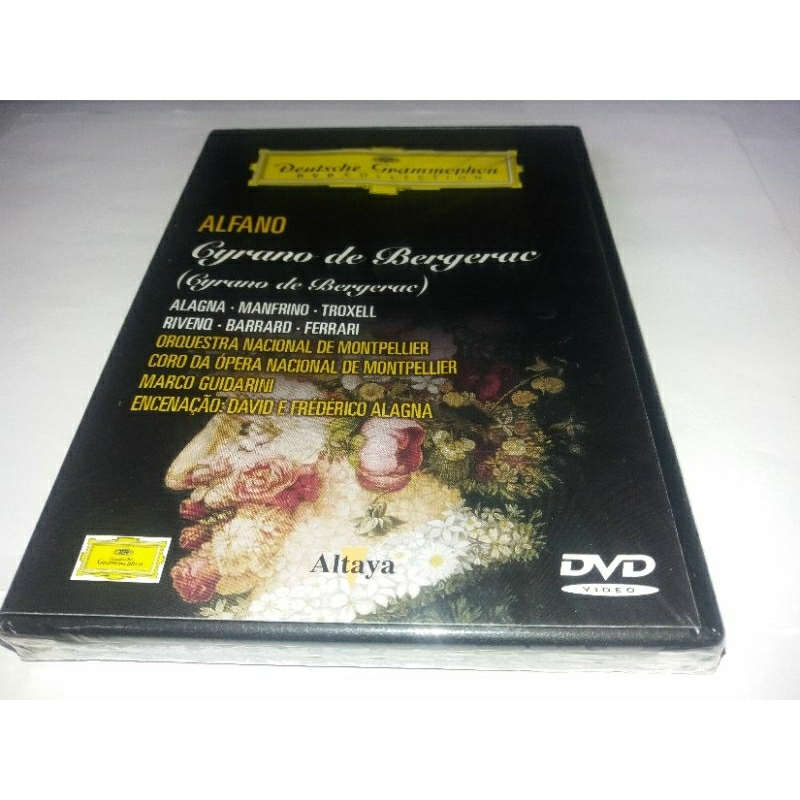 Dvd - Opera : Cyrano de Bergerac - 2003 - Franco Alfano - Lacrado | Shopee Brasil