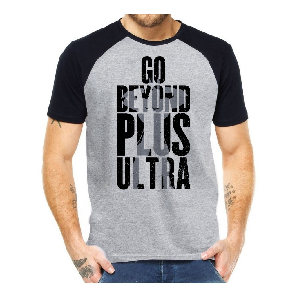 Camisa Boku No Hero Academia Go Beyond Plus Ultra Anime Nerd | Shopee ...