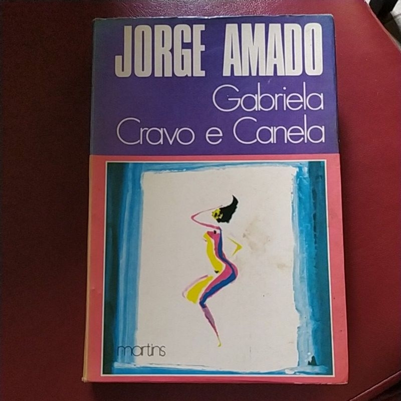 Livro Gabriela Cravo e Canela - Jorge Amado | Shopee Brasil