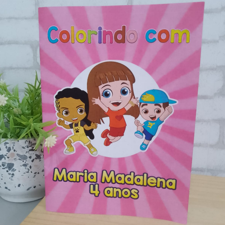 Revistinha para Colorir Tema Lucas Neto e Gi com os Aventureiros ...