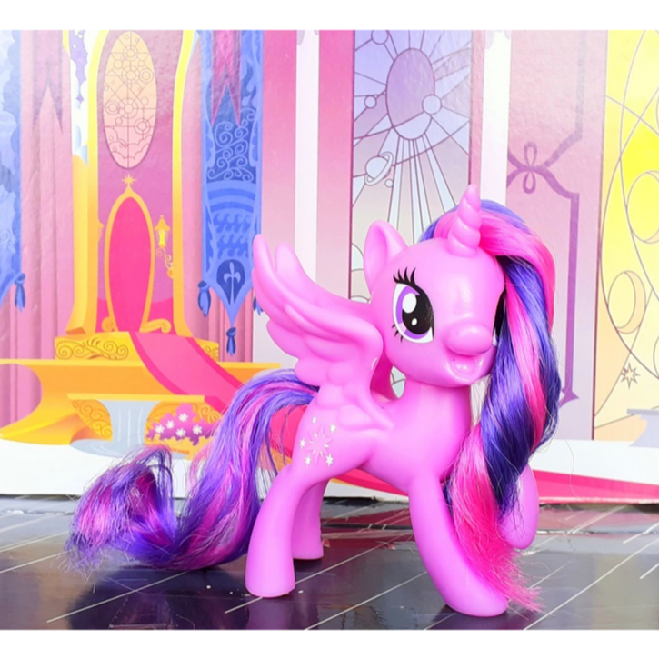 Boneca My little pony - Twilight Sparkle -Glitter 8cm - Original hasbro | Shopee Brasil