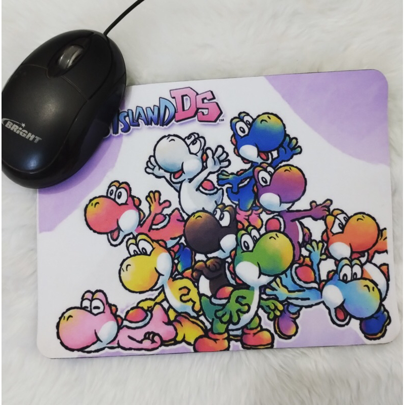 Mouse Pad Yoshi island Super Mario | Shopee Brasil
