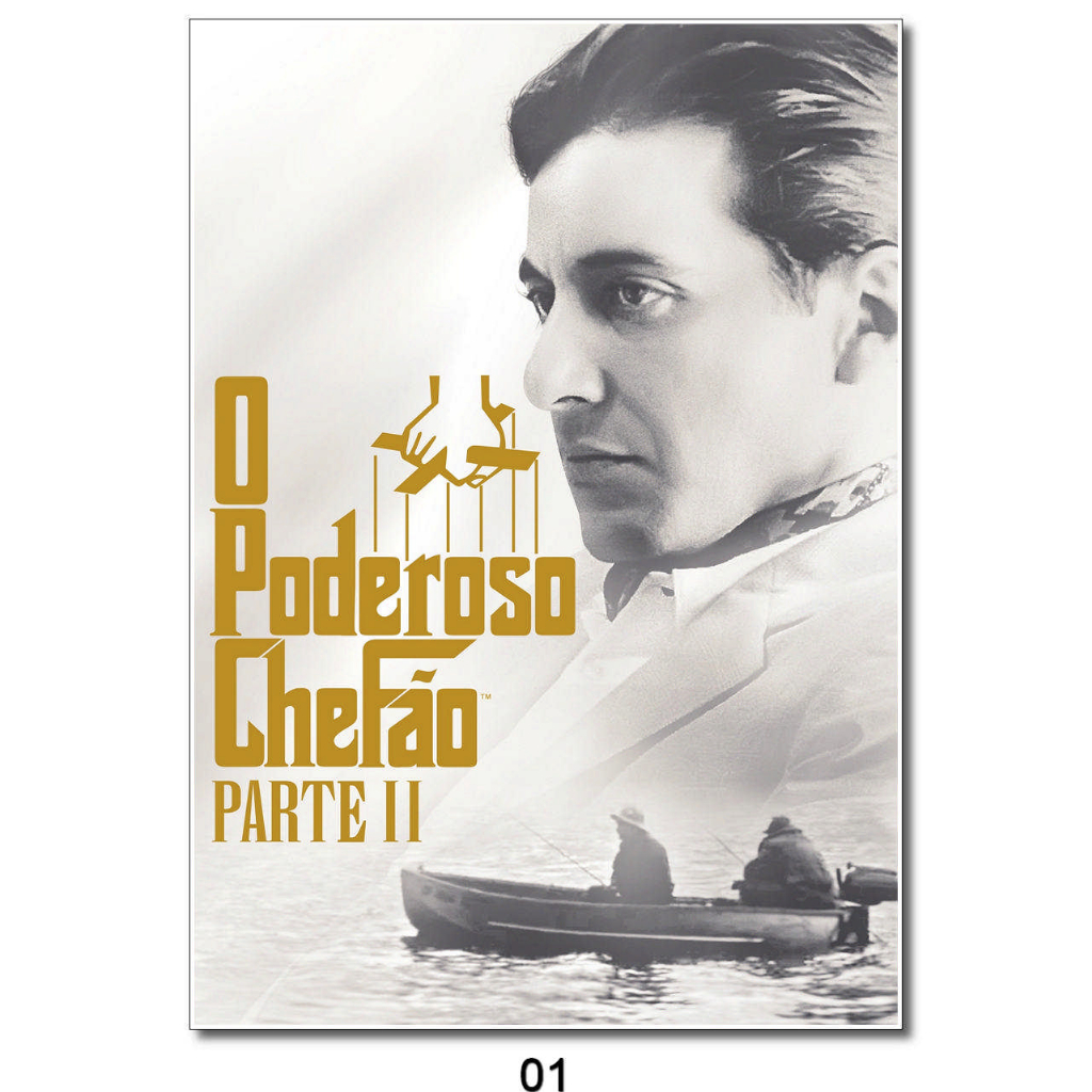 Poster Filme O Poderoso Chefão 2 - 03 Modelos Cartaz Cinema | Shopee Brasil