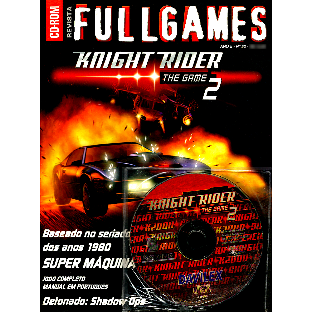 FULLGAMES - KNIGHT RIDER 2 - THE GAME - Game PC ORIGINAL LACRADO ...