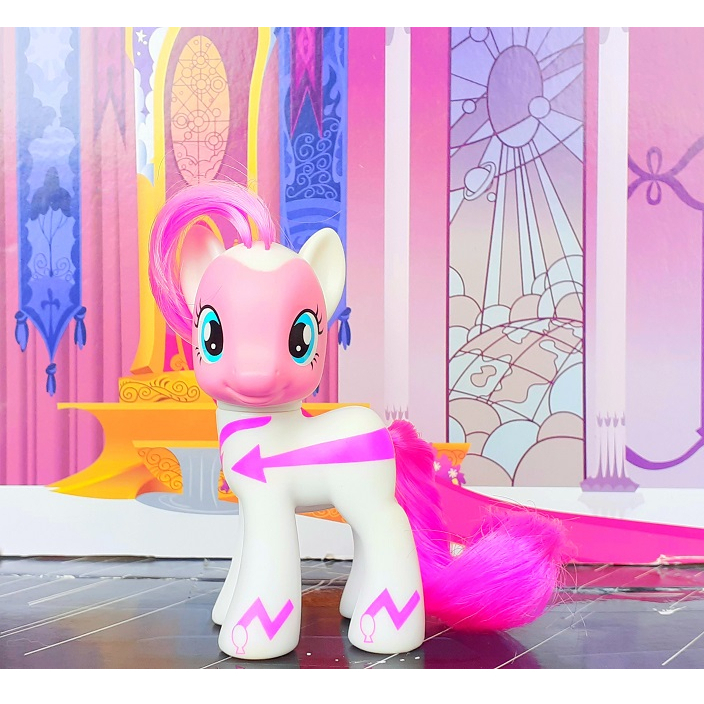 Boneca My little pony - Pinkie Pie - Power pony - 8cm - Original hasbro | Shopee Brasil