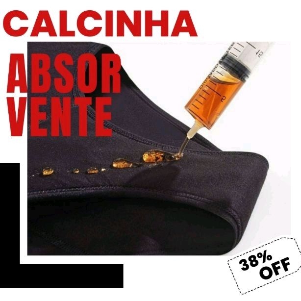 kit 2 Calcinha Absorvente, Calcinha Menstrual Reutilizável, Calcinha ...