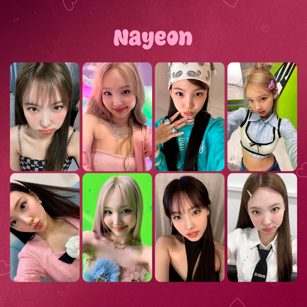 Nayeon Photocard | TWICE | Shopee Brasil