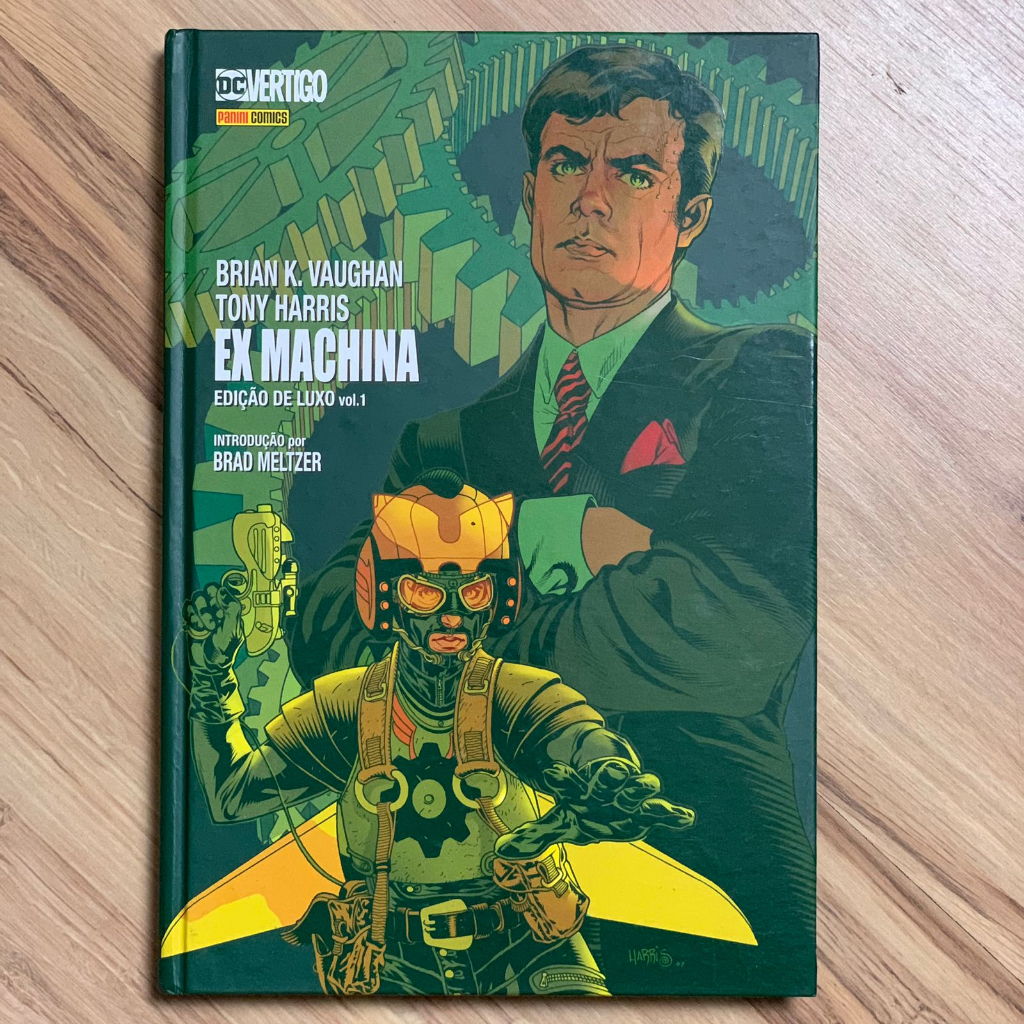 HQ EX MACHINA EDIÇÃO DE LUXO 1 - DC VERTIGO (CAPA DURA) | Shopee Brasil