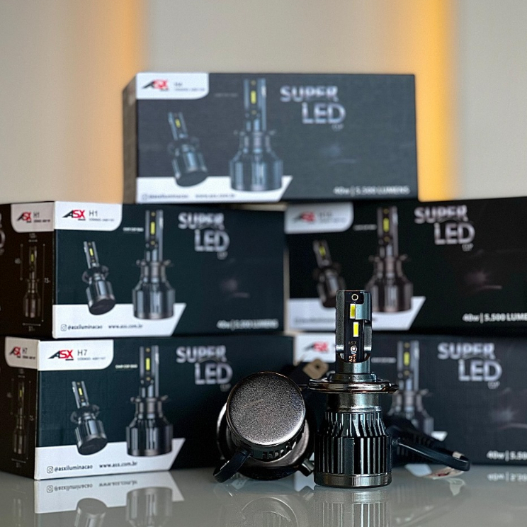 LAMPADAS SUPER LED ASX 40W 5500 LÚMENS | Shopee Brasil