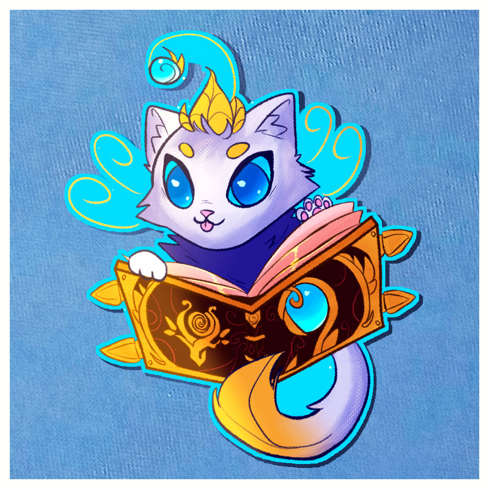 Adesivo League of Legends - Yuumi | Shopee Brasil