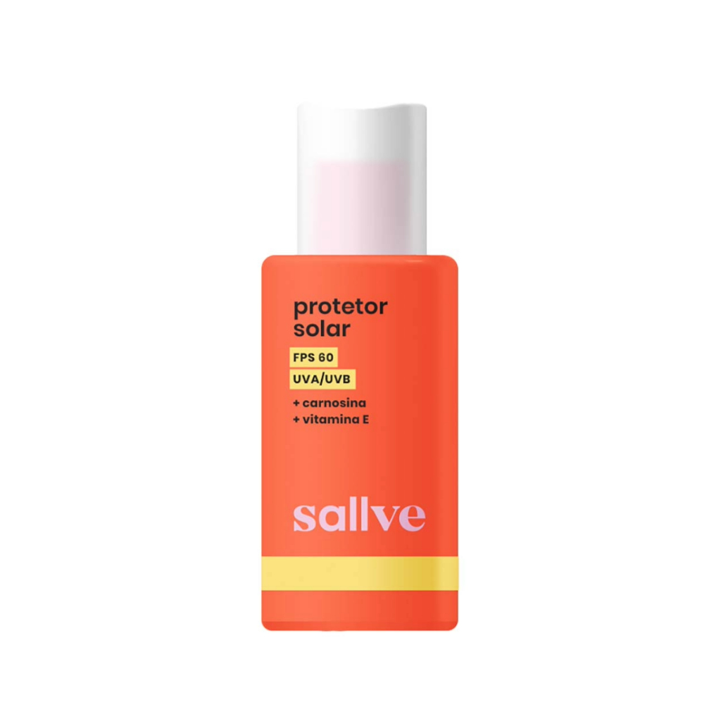 Protetor Solar Facial Sallve Fps 60 (40g) | Shopee Brasil