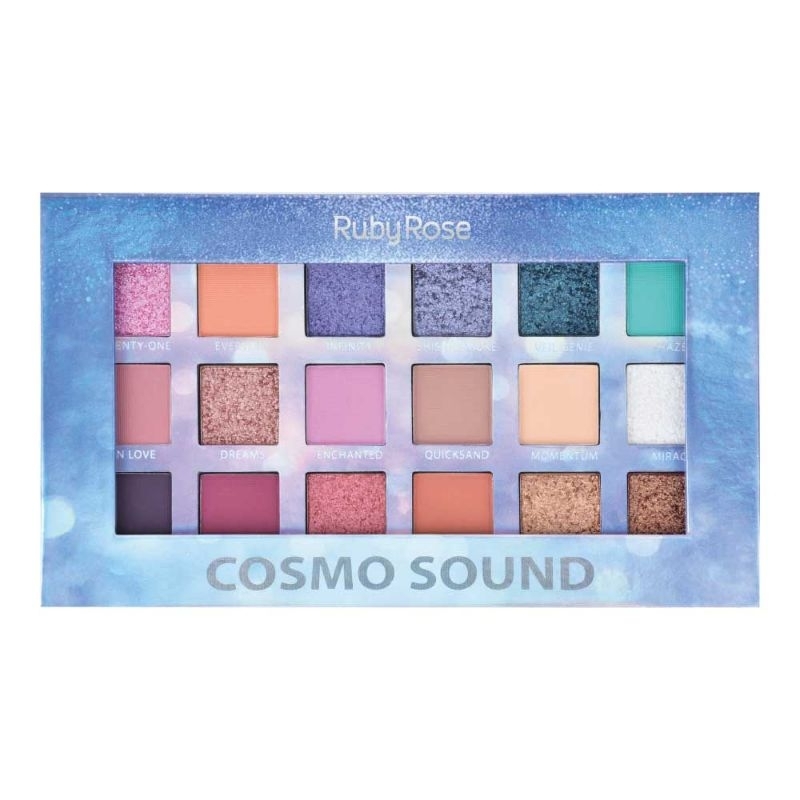 (VALIDADE MAIO/2025) PALETA COSMO SOUND RUBY ROSE HB 1060 | Shopee Brasil