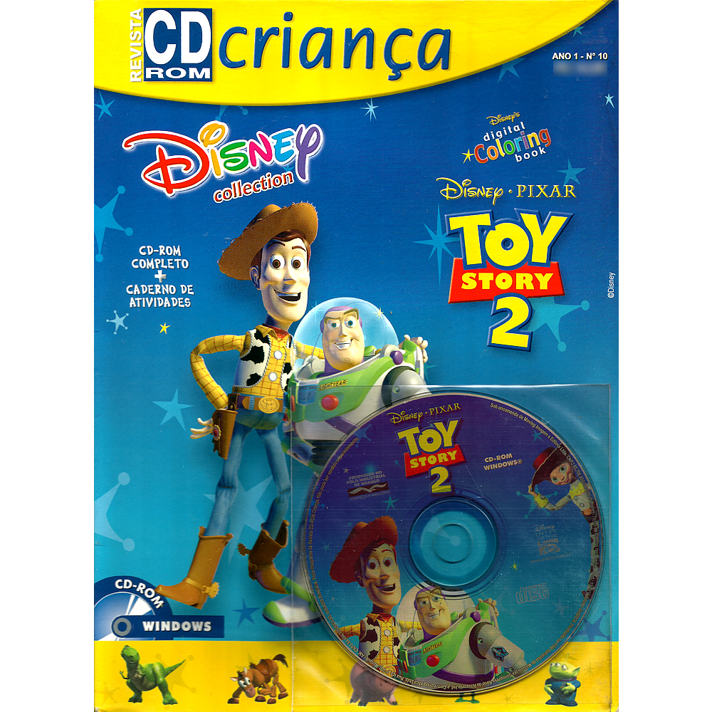 CD DISNEY - TOY STORY 2 - Game PC ORIGINAL | Shopee Brasil