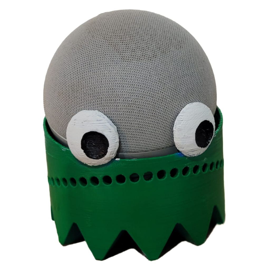 Suporte Temático Pac-Man Para Alexa ,Echo Dot 4 e 5 | Shopee Brasil