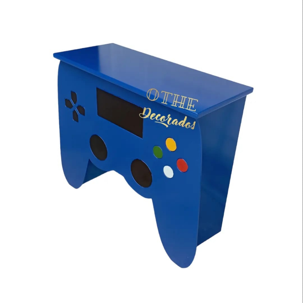 Mesa Controle Vídeo Game MDF Desmontável Festas Decoração | Shopee Brasil