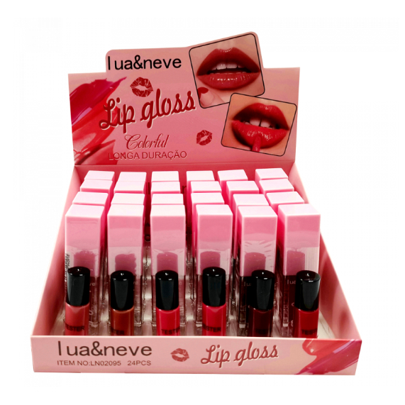 Lip Gloss Labial Lua&Neve LN02095 | Shopee Brasil