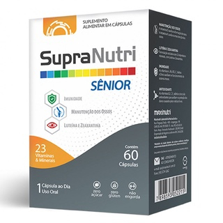 SUPRANUTRI SÊNIOR C/60 COMPRIMIDOS | Shopee Brasil