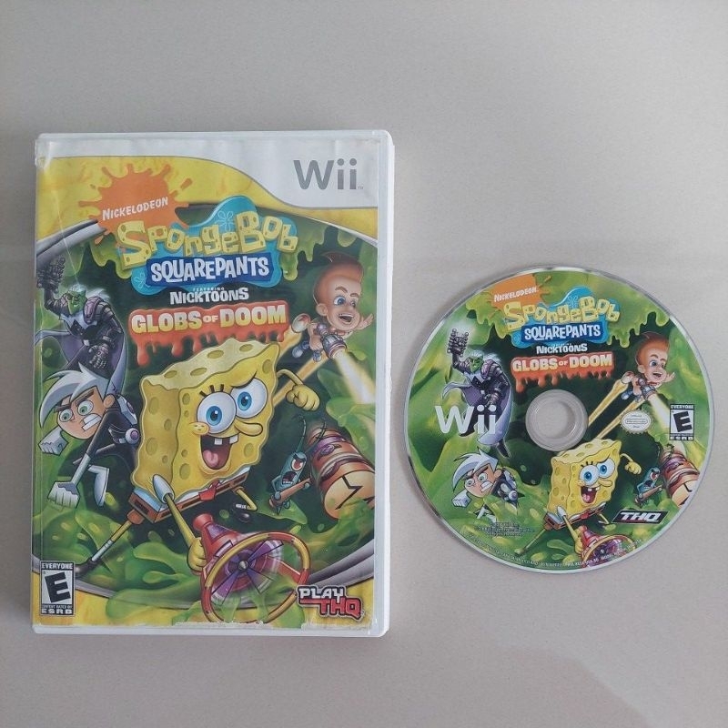 Jogo BOB ESPONJA Original Nintendo Wii | Shopee Brasil