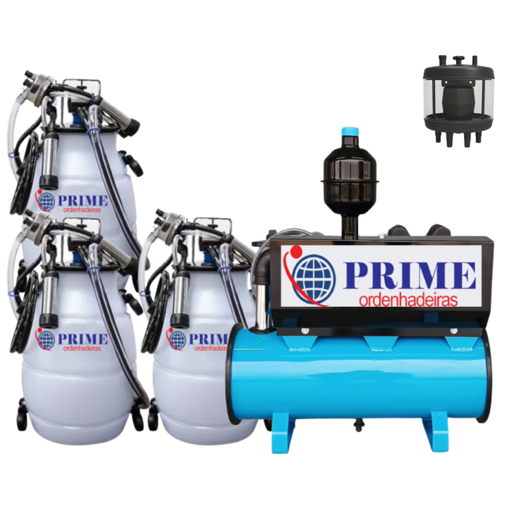 Ordenhadeira Mecanica Completa Bv 450 2 Conjuntos E Lavador | Shopee Brasil
