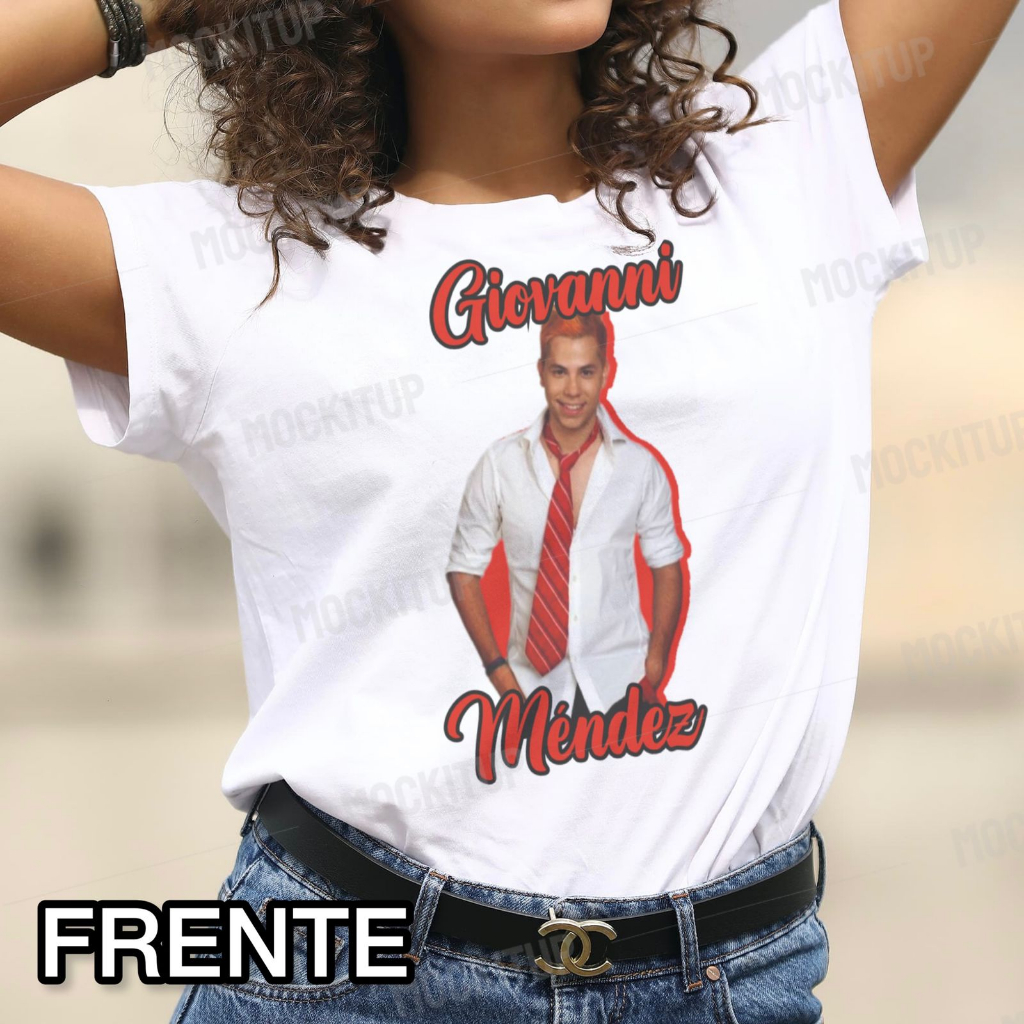 Camiseta Giovanni Méndez - Christian Chávez - RBD - Rebelde | Shopee Brasil