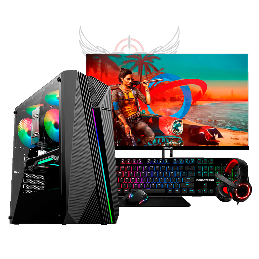 Pc Gamer barato Completo computador intel core I7 16gb Ssd Monitor ...