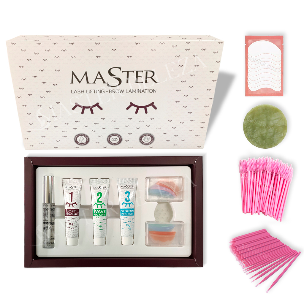 Kit Lash Lifting Cílios Master Premium Profissional C/anvisa | Shopee Brasil
