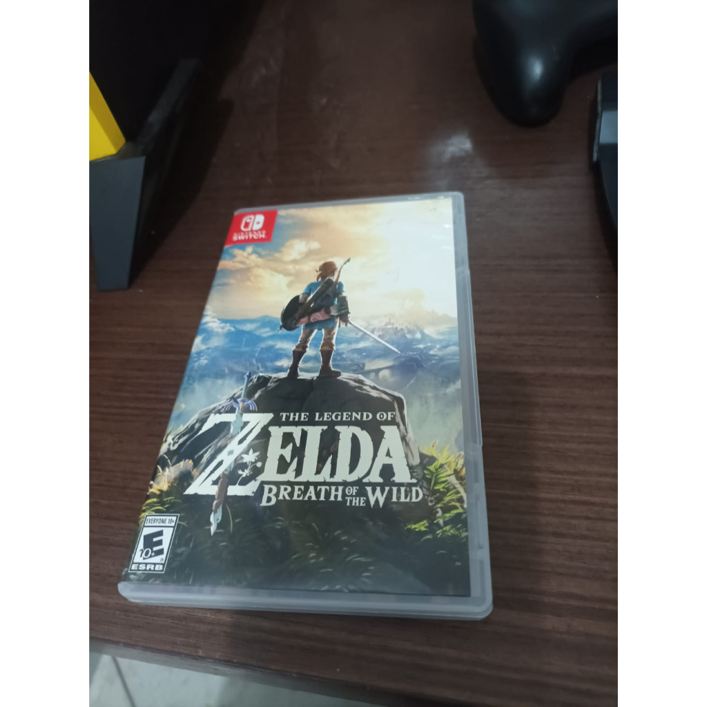 Jogo Zelda Breath Of The Wild (switch, Mídia Física) | Shopee Brasil