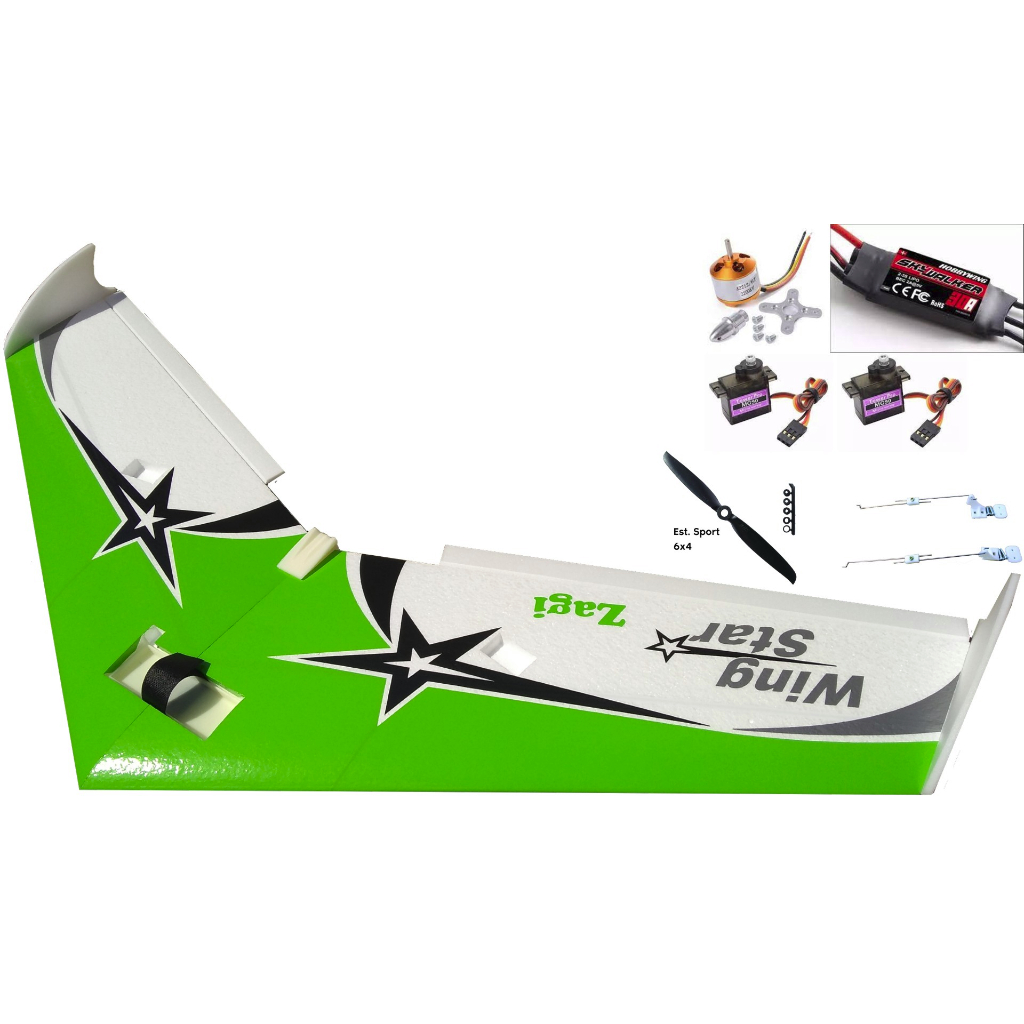 Aeromodelo Asa Zagi Wing Star 100cm de asa Horizon Aeromodelos Com ...