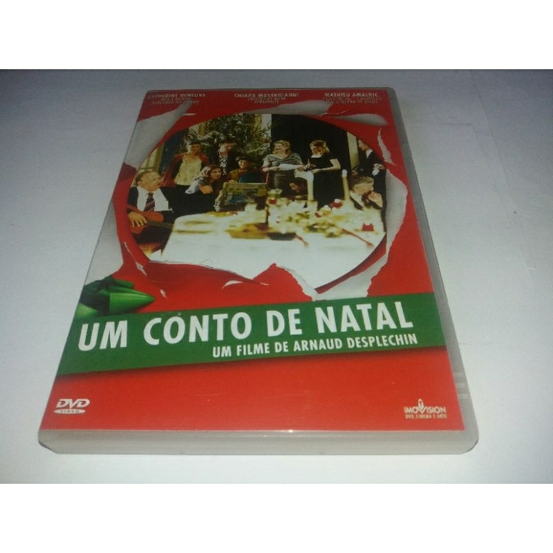 Dvd - Um Conto de Natal - 2008 - Catherine Deneuve - Filme Frances - Imovision | Shopee Brasil